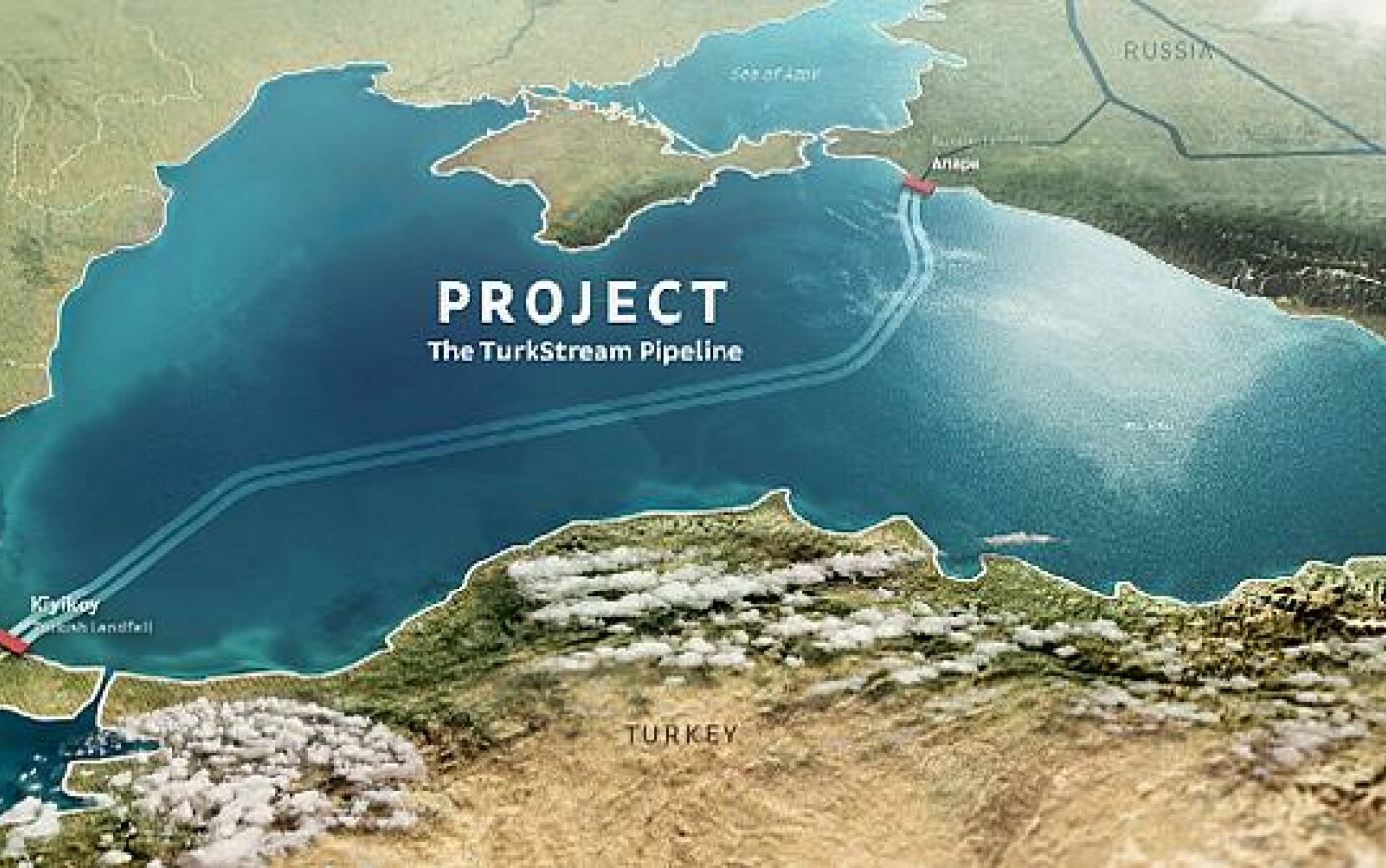 Gazprom a finalizat secţiunea subacvatică a primei conducte TurkStream ...