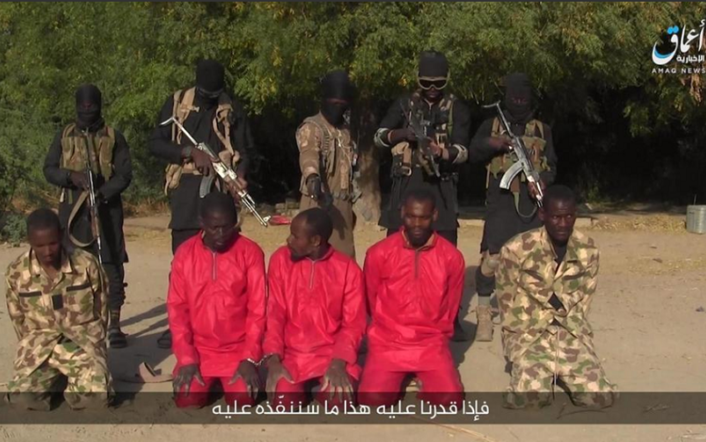 Boko Haram a publicat o înregistrare cu execuția unor ostatici ... Boko Haram a publicat o înregistrare cu execuția unor ostatici ...