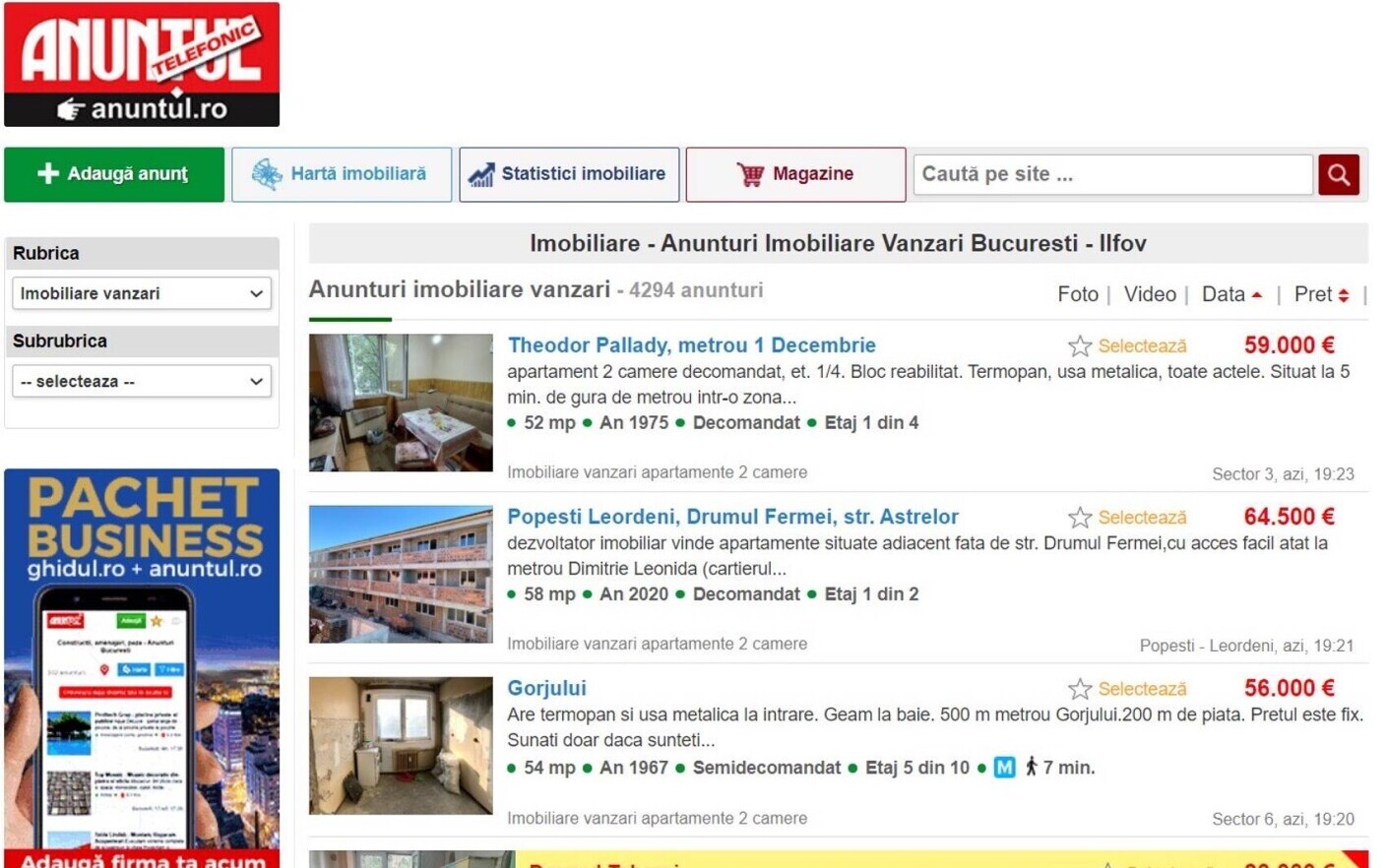 (P) Descoperă cele mai noi oferte și anunțuri imobiliare București pe ...