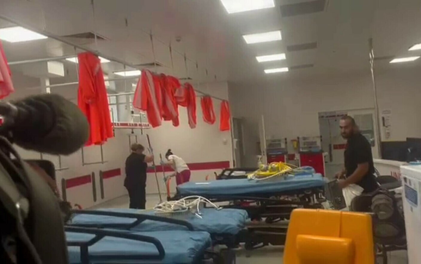 Inundație la Spitalul Bagdasar-Arseni din Capitală. Unul dintre burlane ...