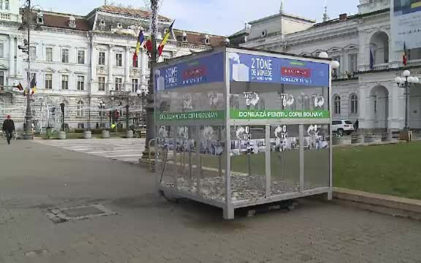 Două tone de mărunţiş, colectate pentru un spital din Arad. La ce ...