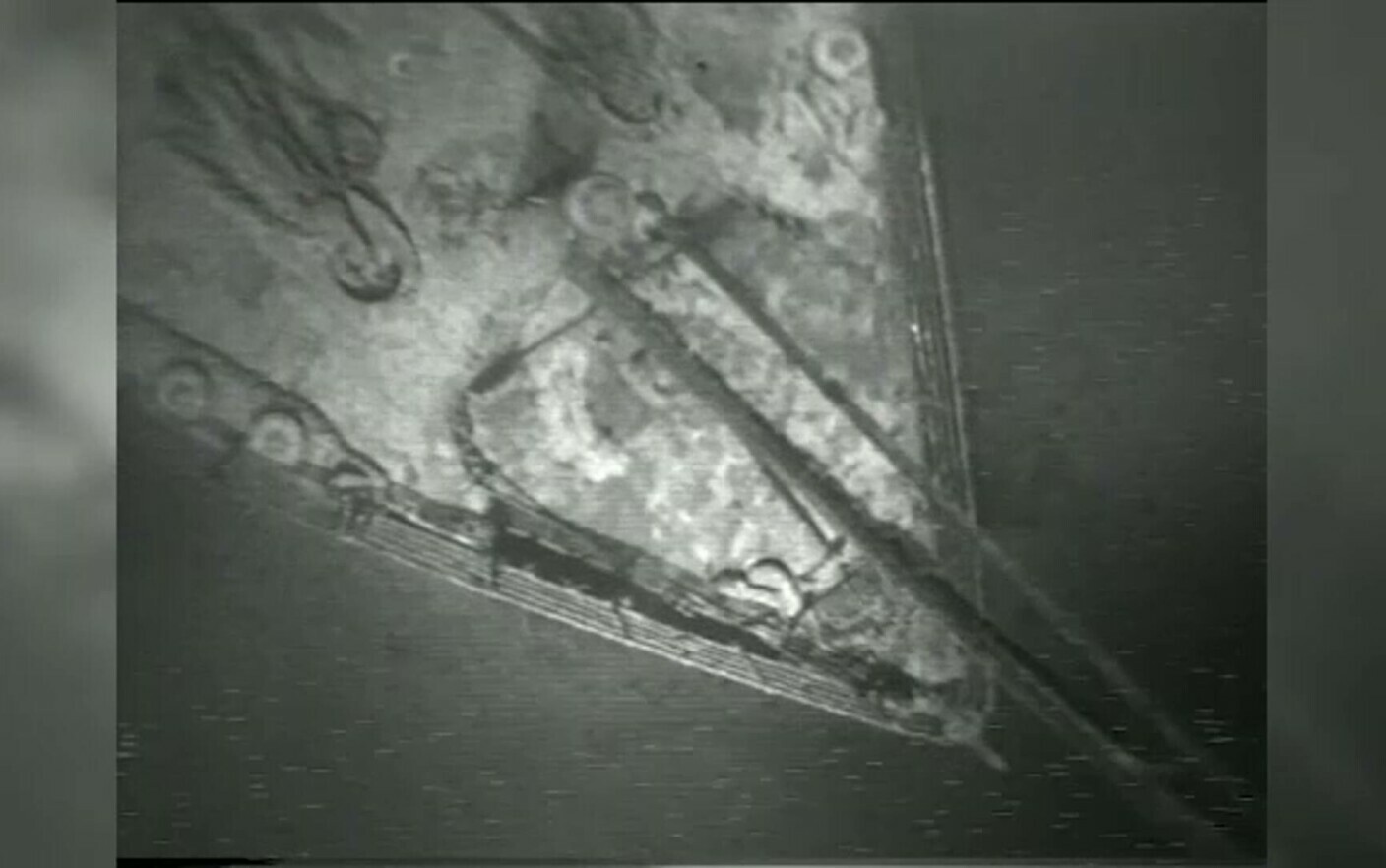 Imagini inedite cu epava Titanicului, filmate în timpul unei expediții ...