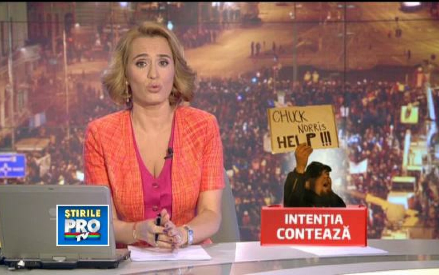 Video - Partea amuzanta a protestelor: E greu fata de alte tari, dar n ...