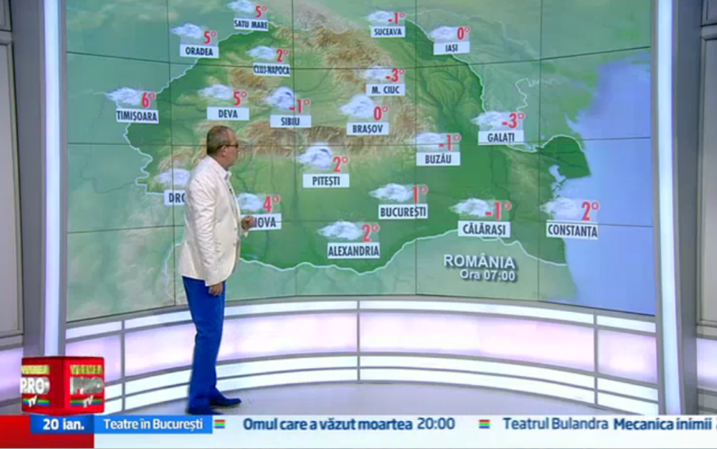 Vreme calda, cu temperaturi pozitive in toata tara si maxima de 12 ...