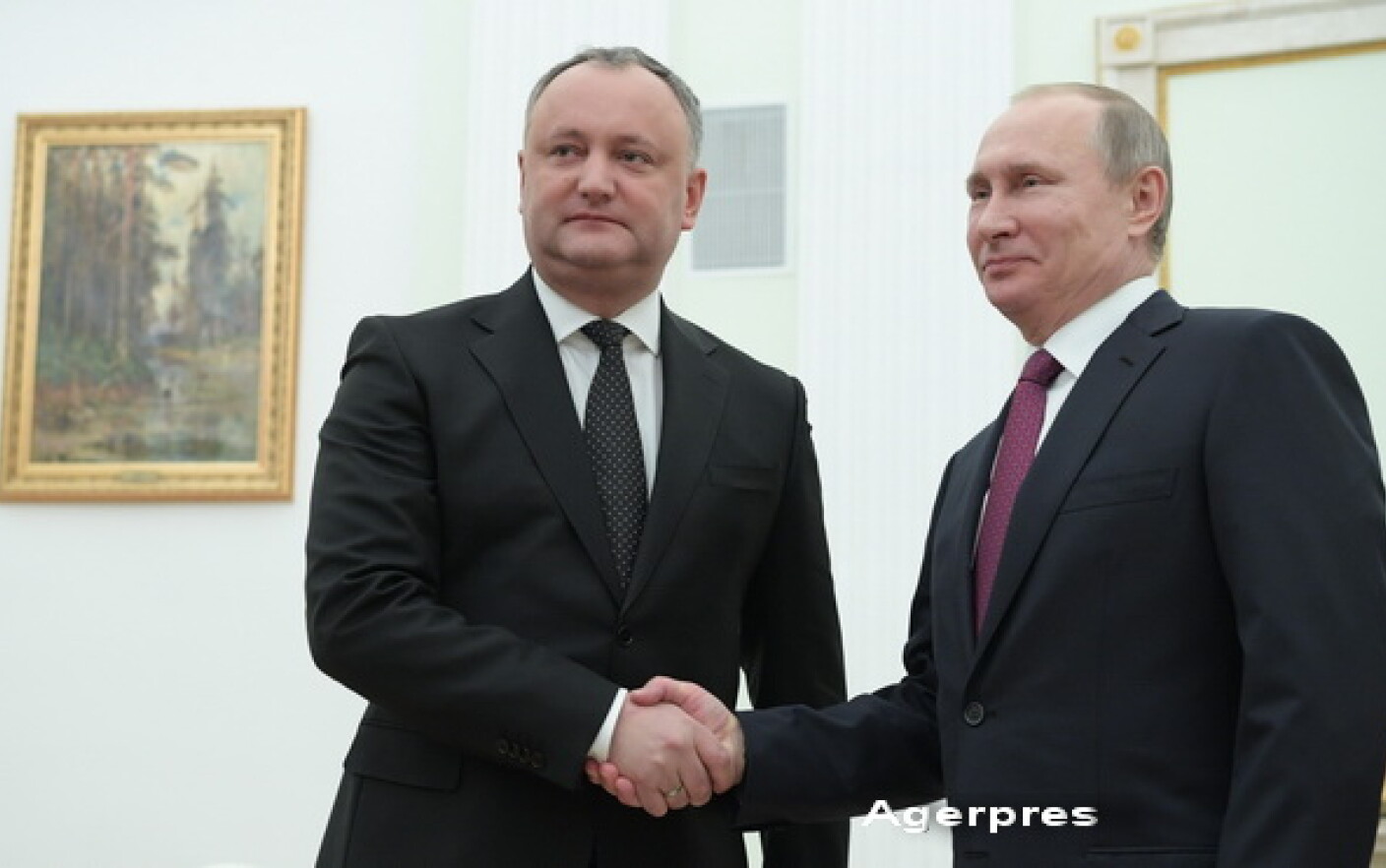 Igor Dodon s-a intalnit cu Vladimir Putin la Moscova. Vrea sa anuleze ...