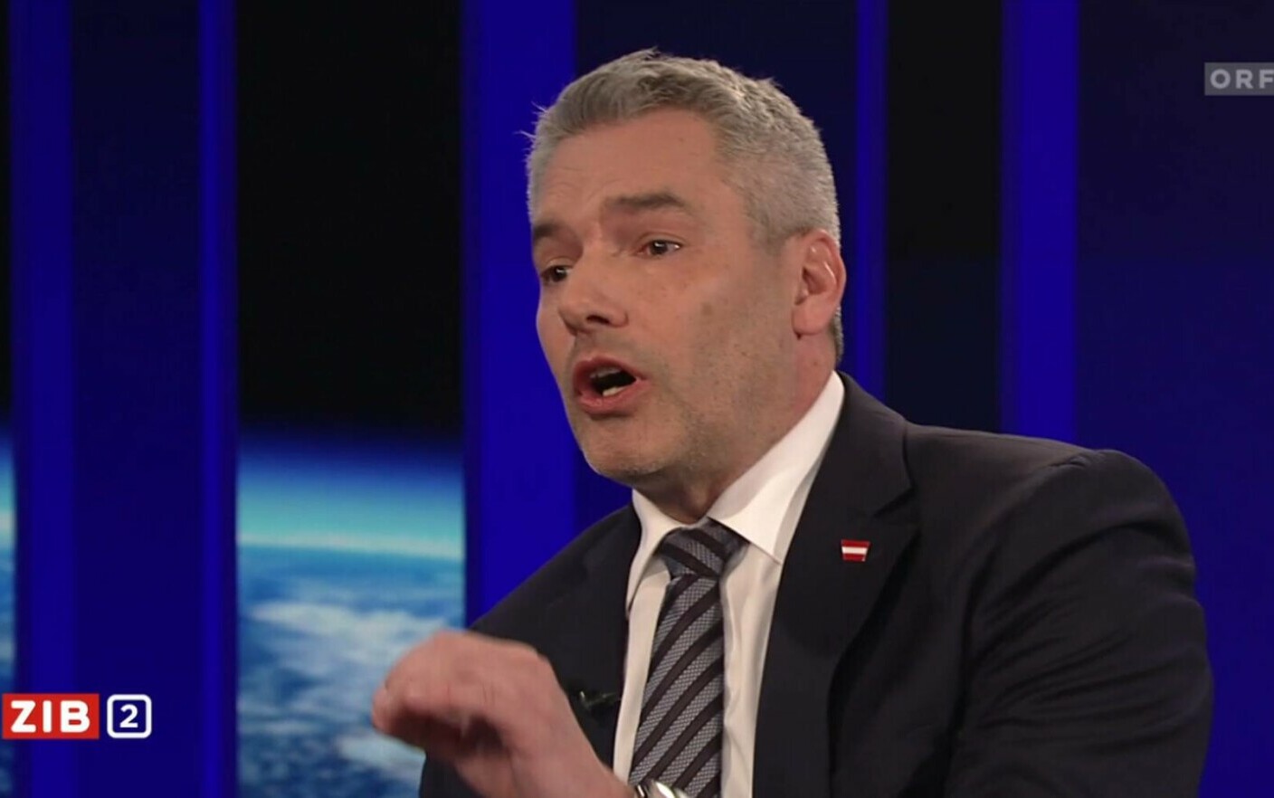 VIDEO. Cancelarul Austriei, Karl Nehammer, s-a enervat într-un interviu ...