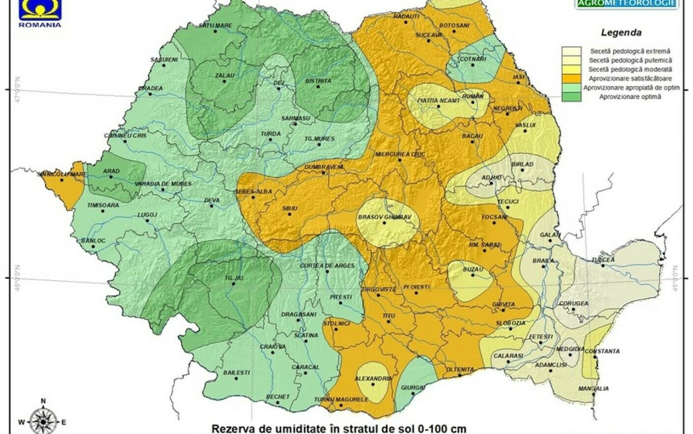 Secetă puternică şi chiar extremă în culturile de grâu, în mai multe ...