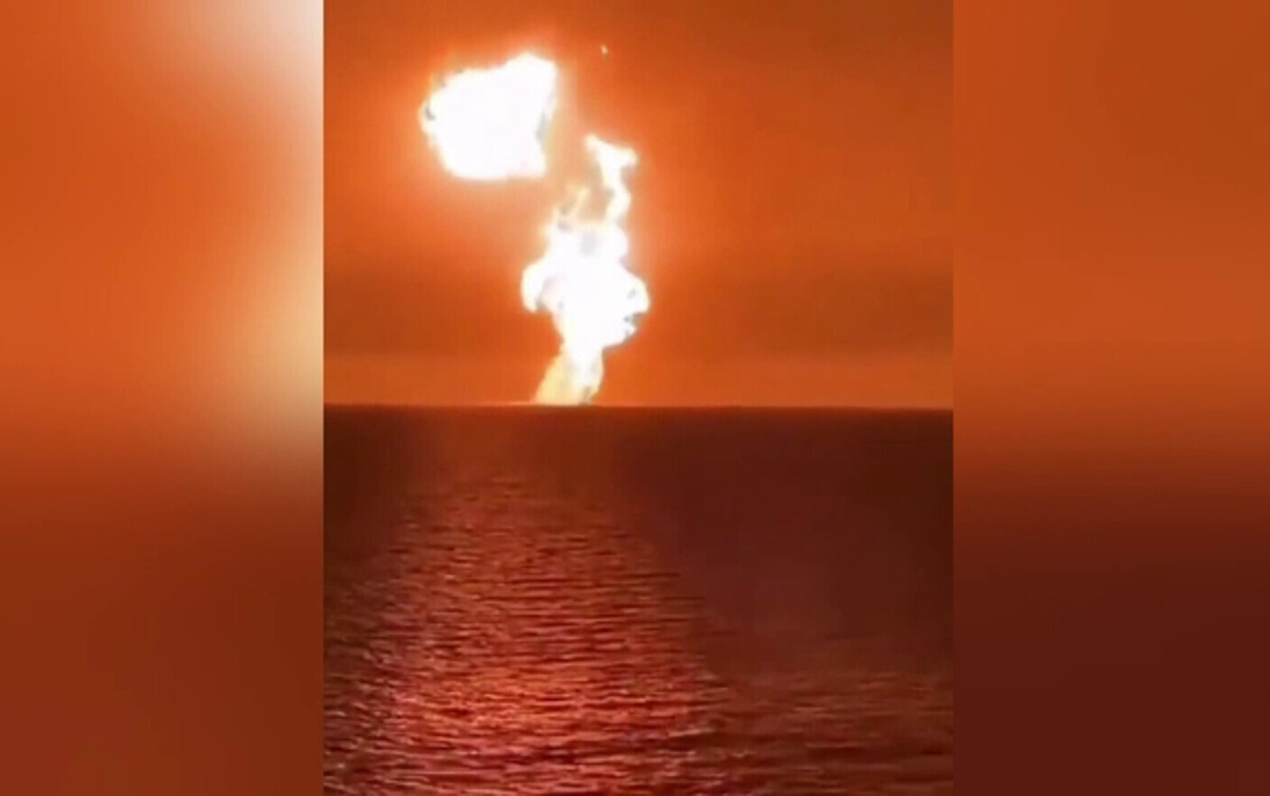 Explozie spectaculoasă în Marea Caspică. Un vulcan a aruncat în aer o ...