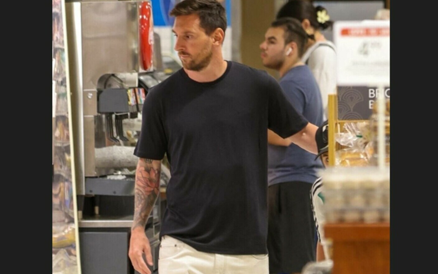 Messi, apariție incredibilă într-un supermarket din Florida. Trecătorii ...