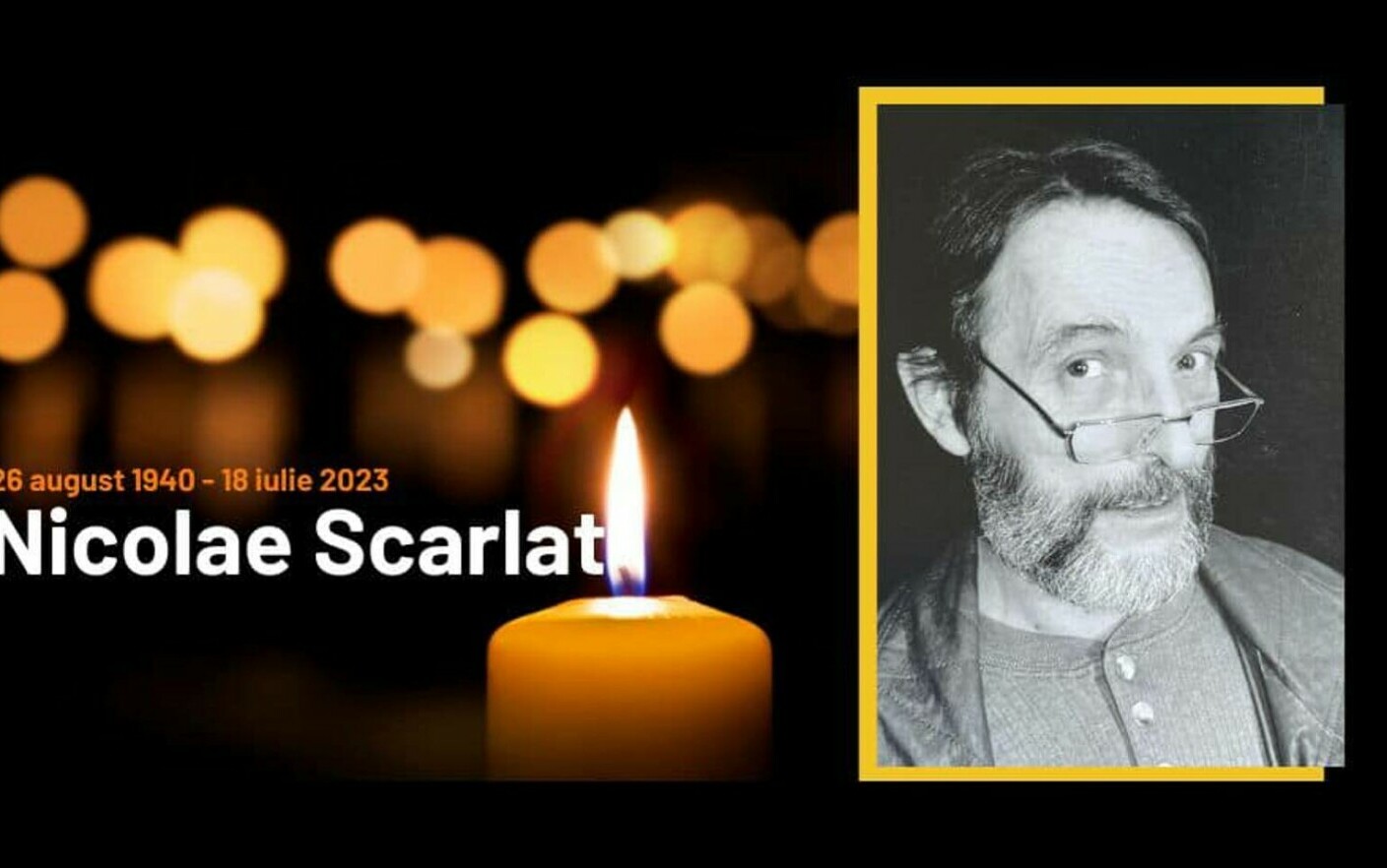Doliu în teatrul românesc. Regizorul Nicolae Scarlat a murit la vârsta ...
