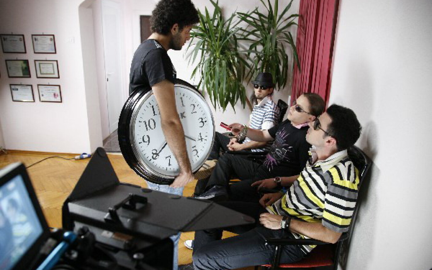 Trupa Vunk, fosta Vank, a filmat clipul pentru piesa "La orice ora ...