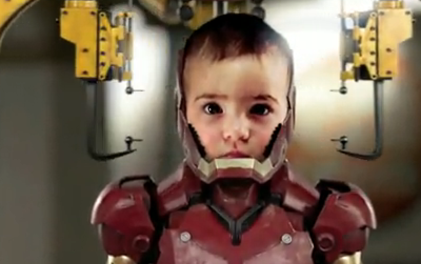 Iron Baby, noul supererou care face furori pe Internet - Stirileprotv.ro