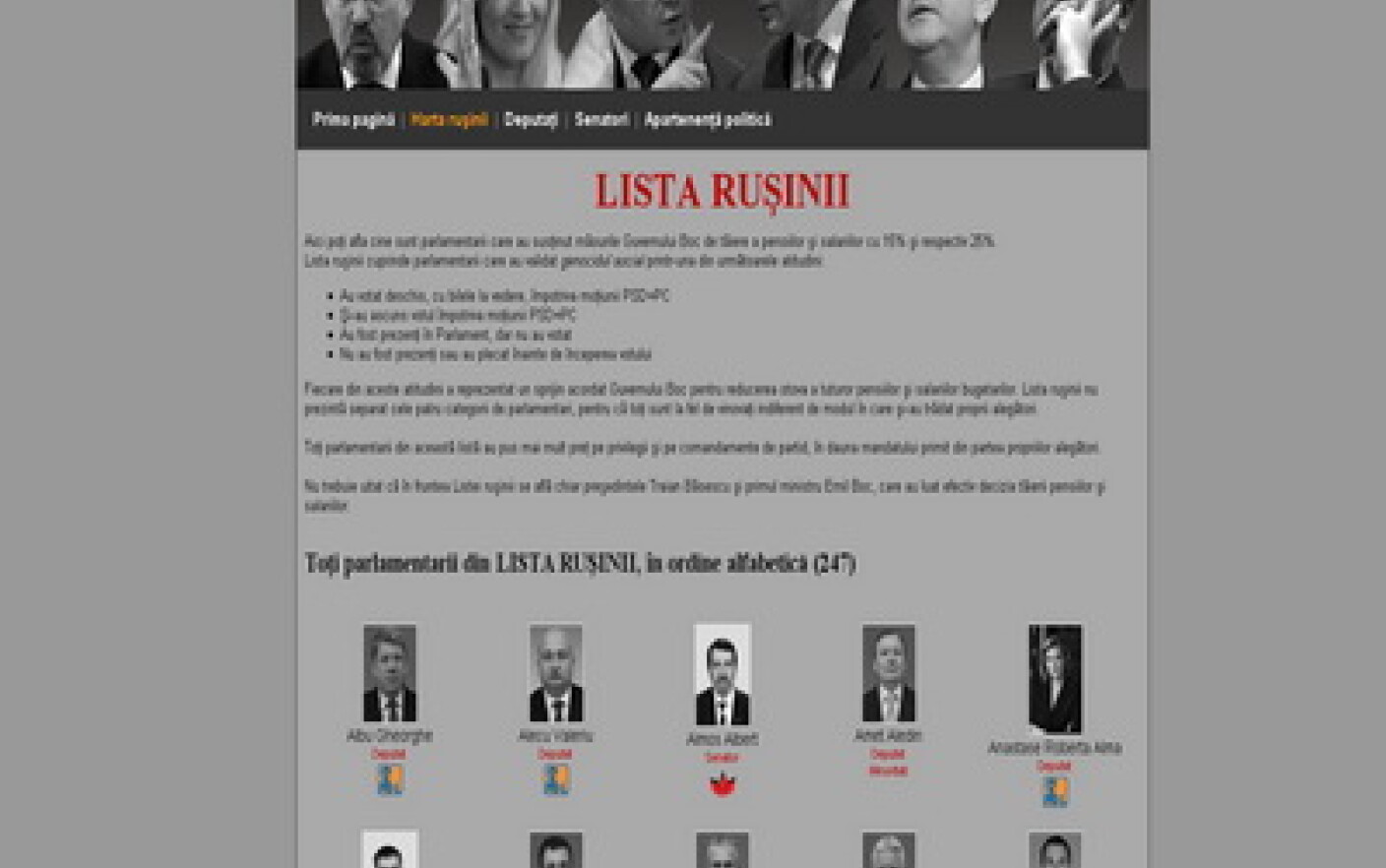 Vrei sa stii cine a votat pentru taierea pensiilor? Vezi Vrei sa stii cine a votat pentru taierea pensiilor? Vezi