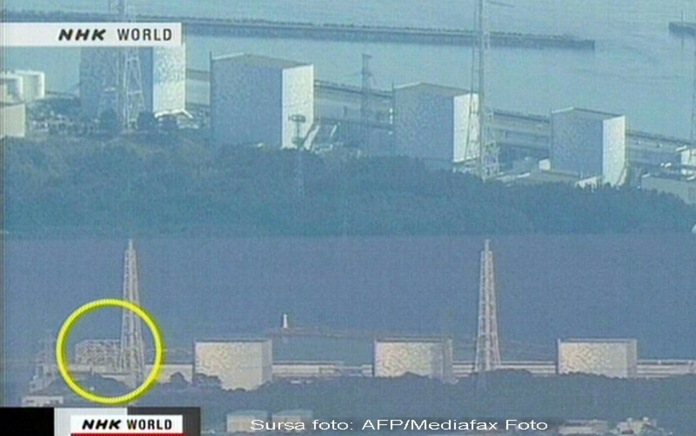 VEZI AICI momentul exploziei de la centrala nucleara Fukushima ...