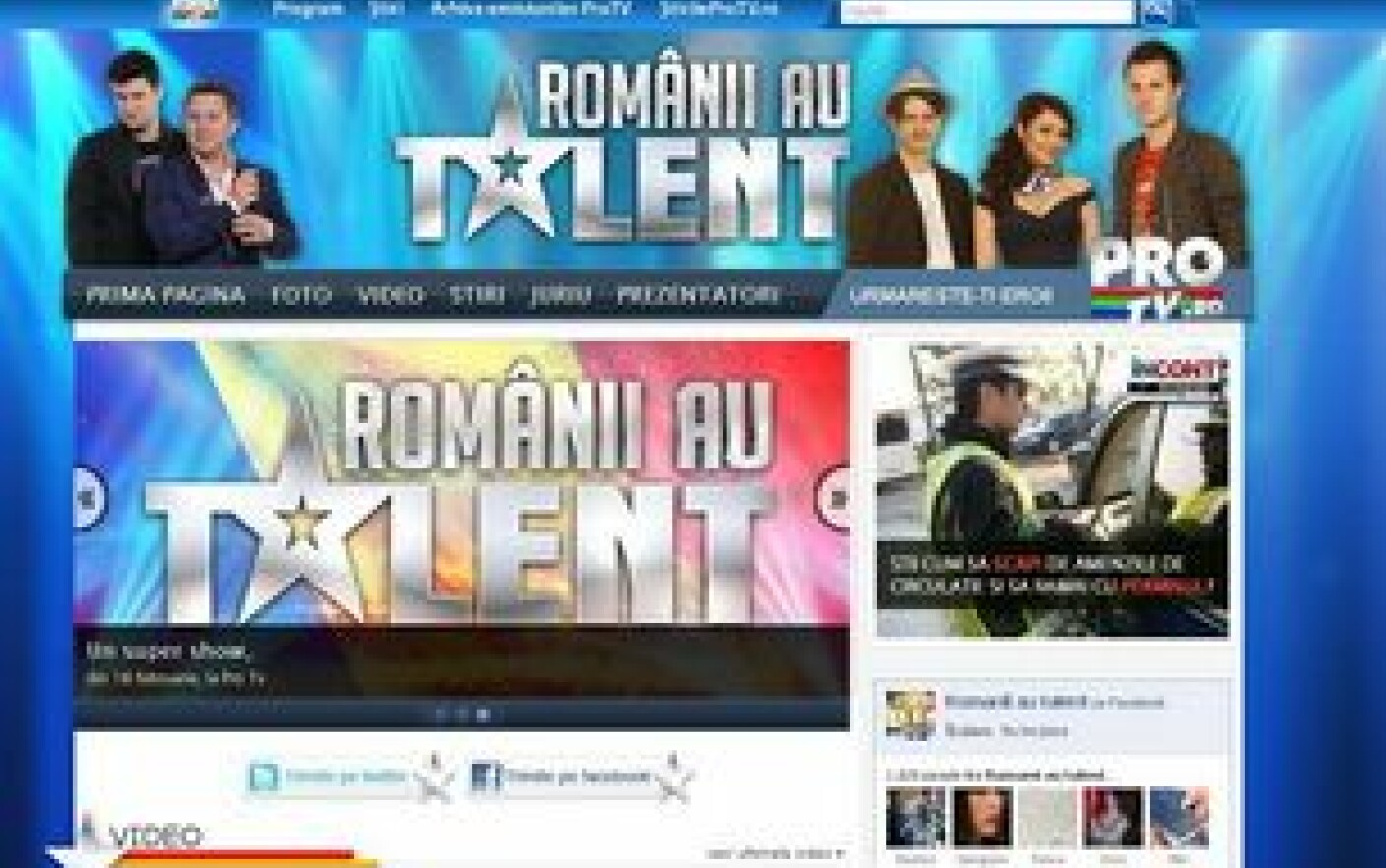protv.ro, recorduri de trafic cu talent! - Stirileprotv.ro