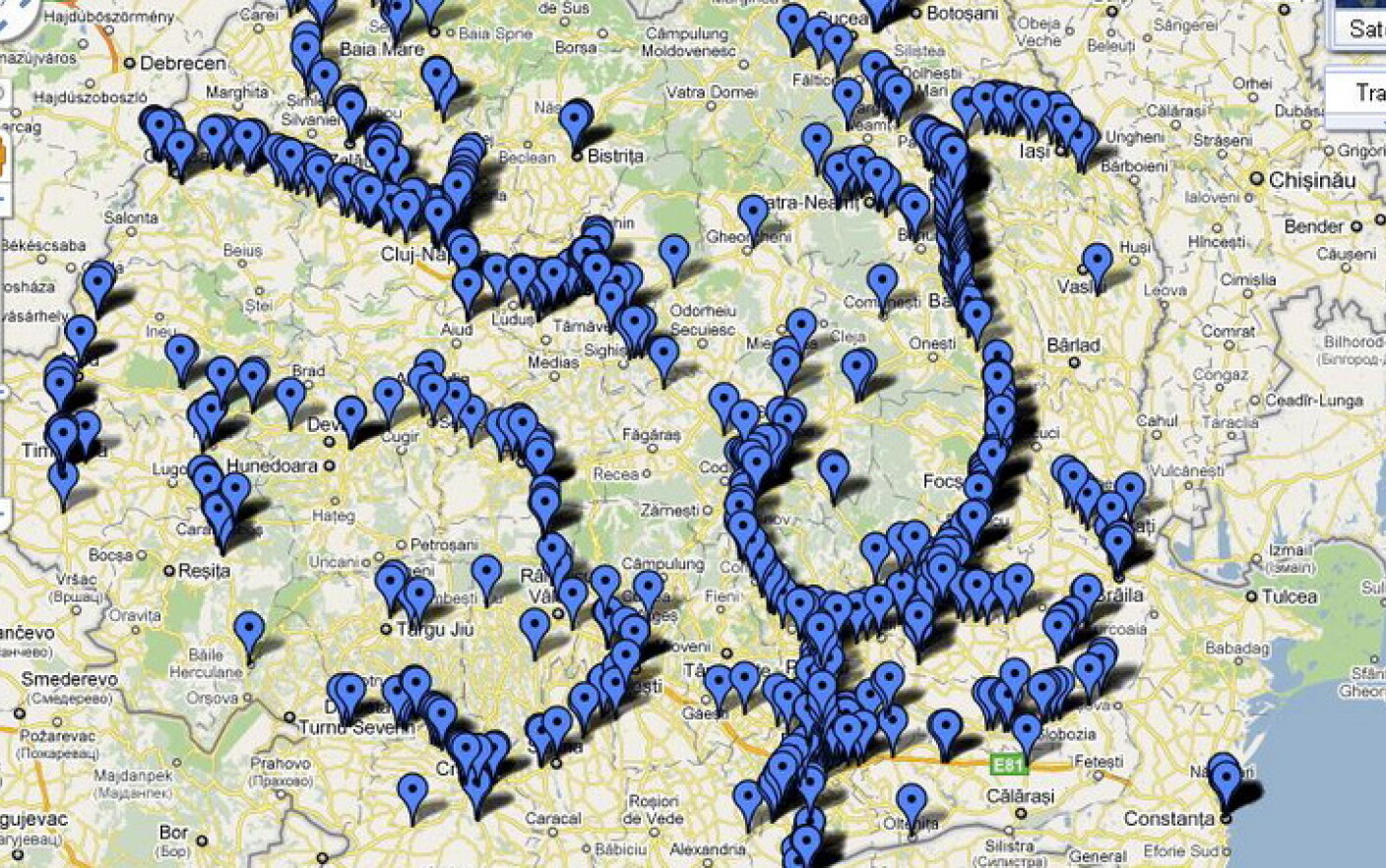 Se intorc radarele fixe. Harta aparatelor care baga spaima in ...