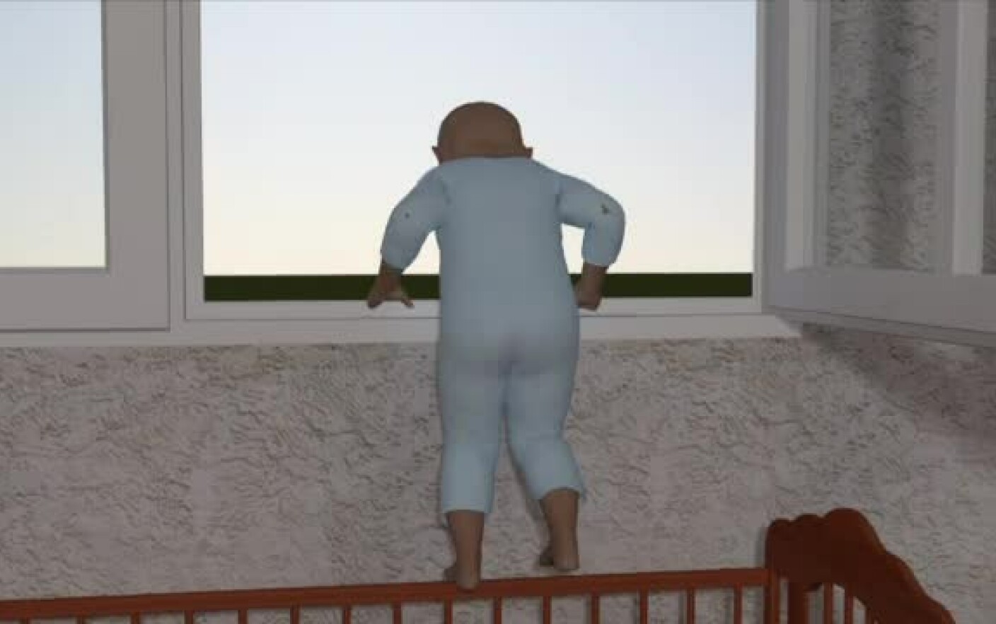 Un copil de nici doi ani a supravietuit dupa ce a cazut de la 27 de metri. Explicatia pentru ...