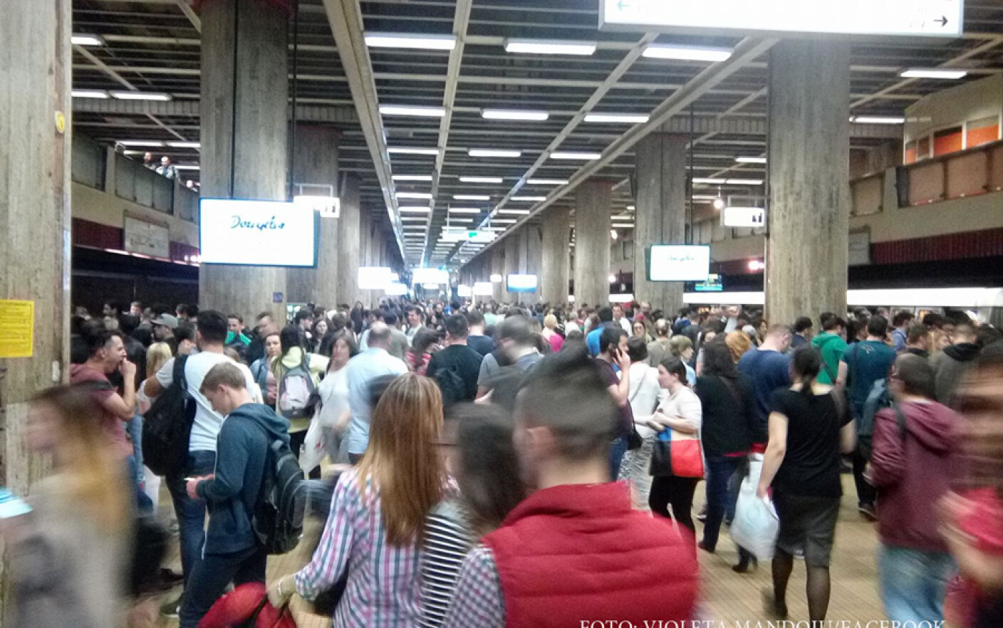 Circulatia metrourilor, ingreunata pe magistrala 1. O garnitura s-ar fi ...