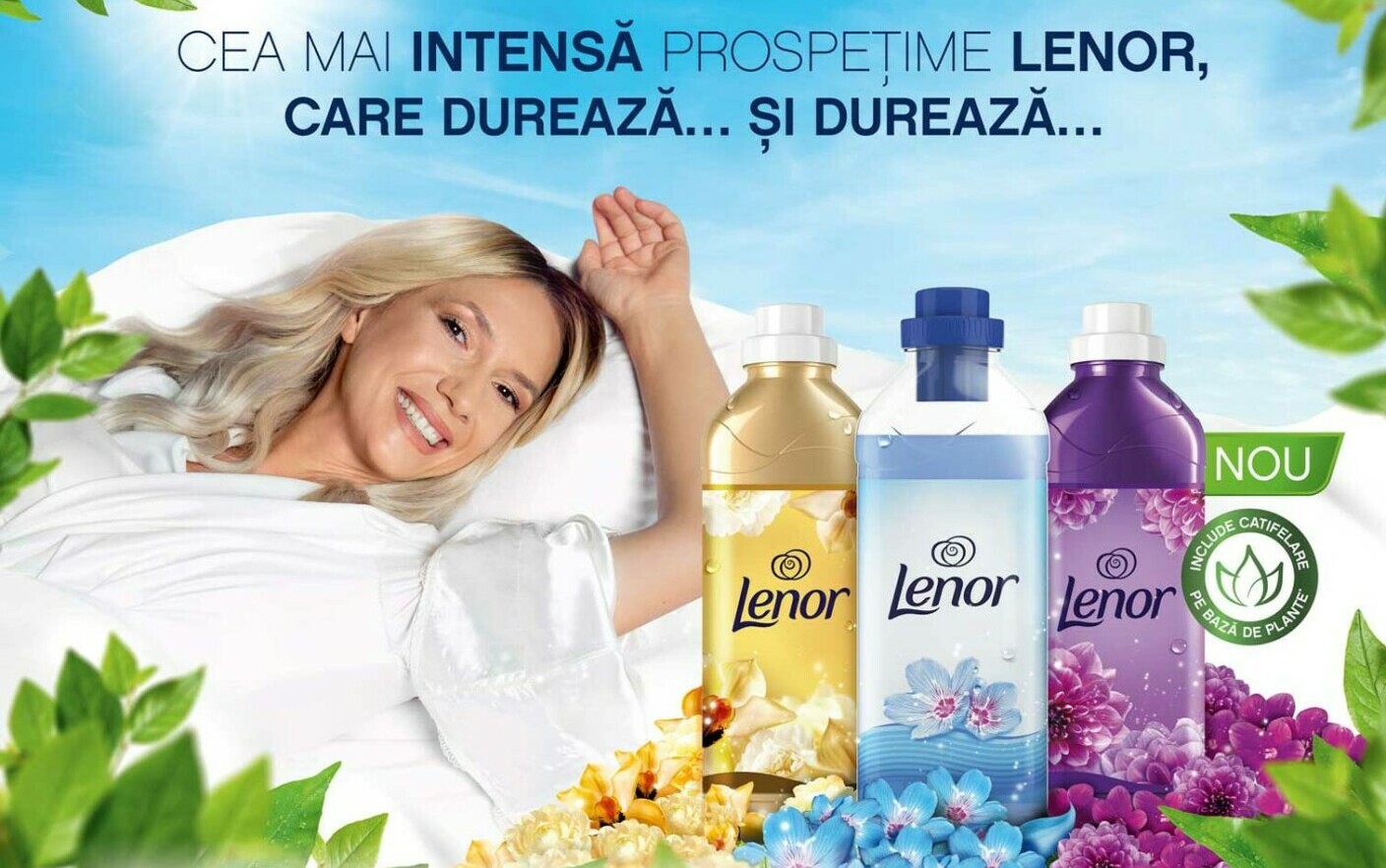 (P) Noile balsamuri Lenor: cea mai intensă prospețime de la Lenor și ...