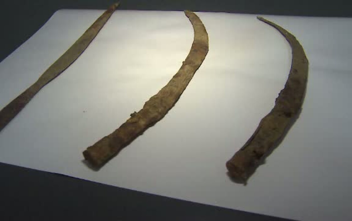 Sabii, vechi de 2.000 de ani, gasite in apropiere de Targu-Jiu. Una ...