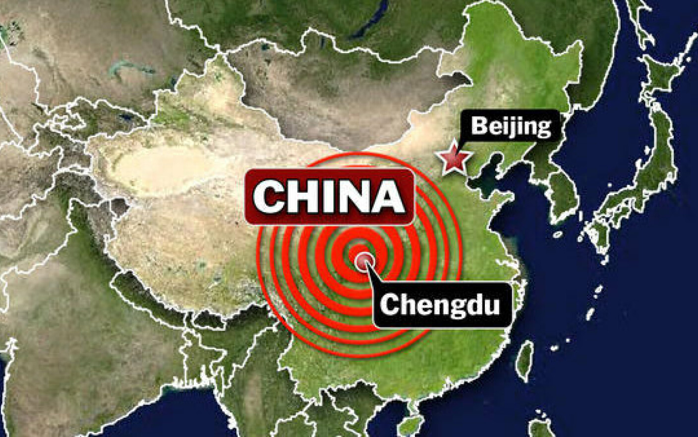 Primele imagini cu pagubele cutremurelor din China - Stirileprotv.ro