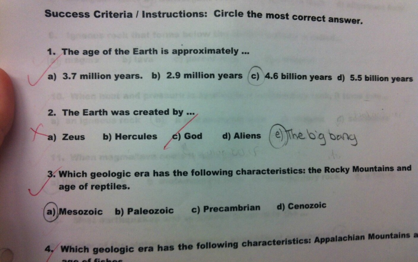Un test la geografie a declansat o dezbatere pe net. Raspunsul unei ...