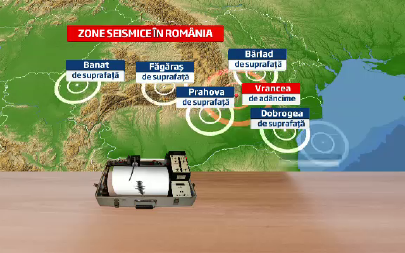 Harta zonelor seismice din Romania. Cum explica specialistii cel mai ...