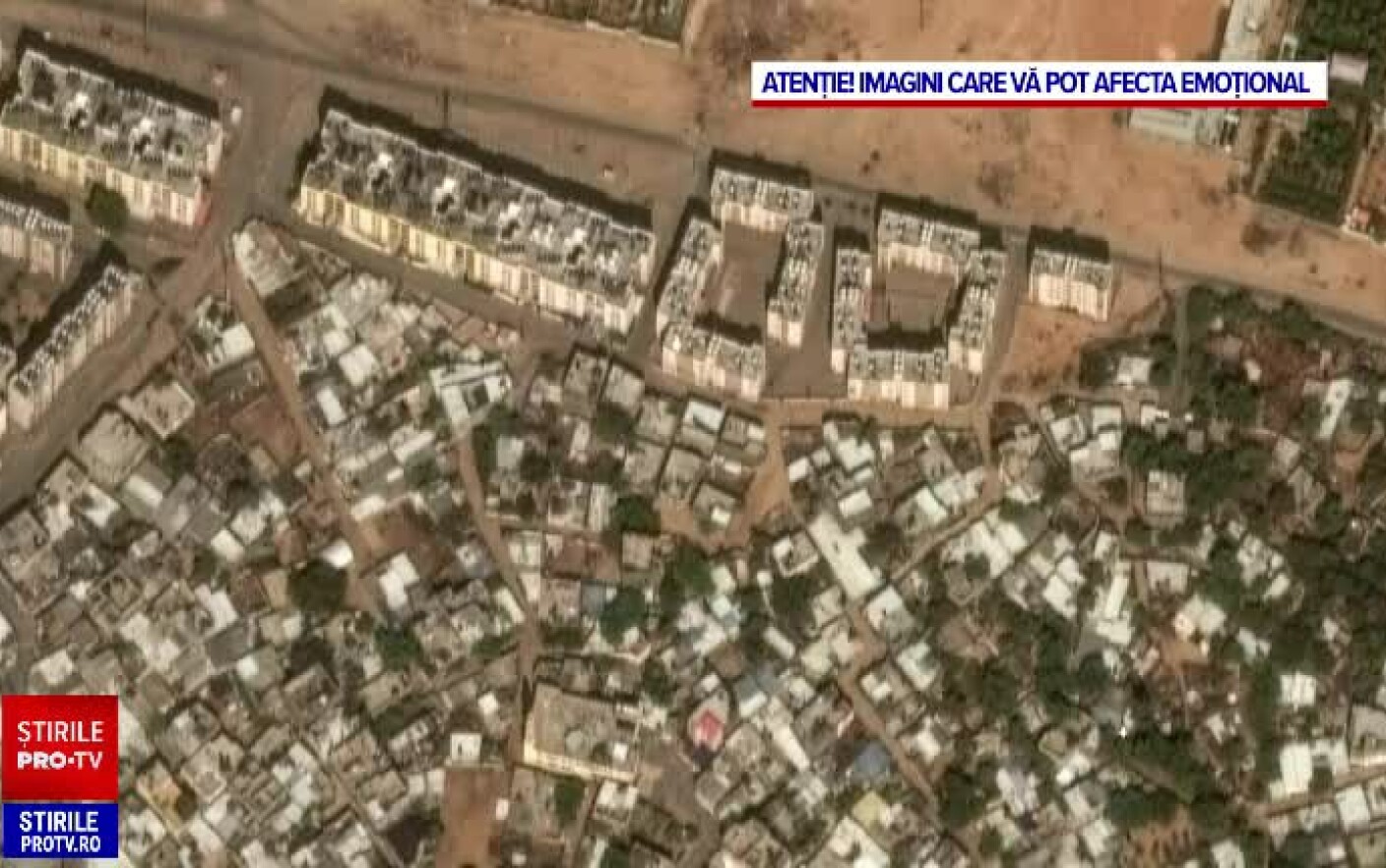 Video - Orașul Gaza, aproape ras de fața pământului. Imagini dramatice ...