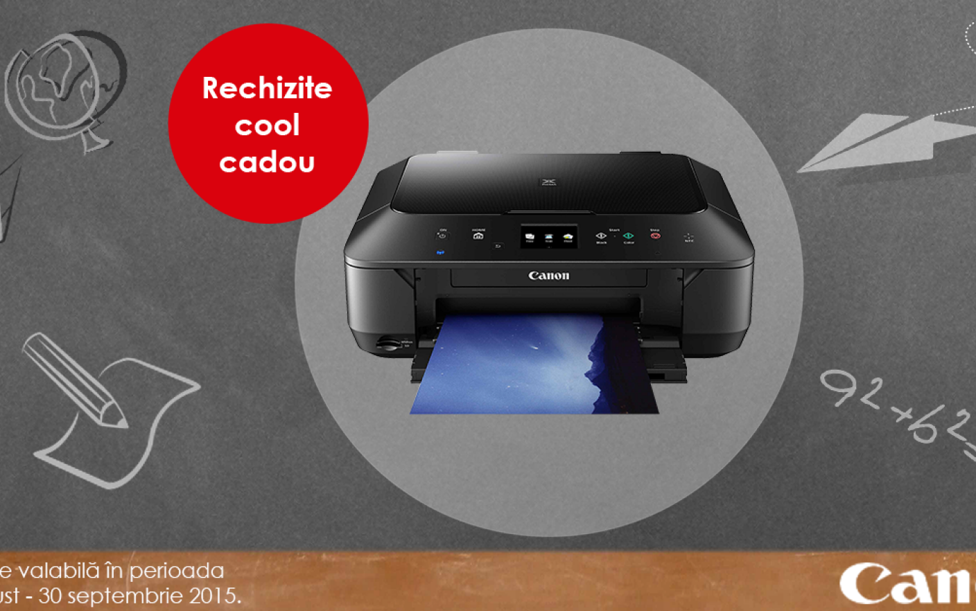 (P) Elevii si studentii pot incepe cu dreptul anul scolar cu "Canon ...