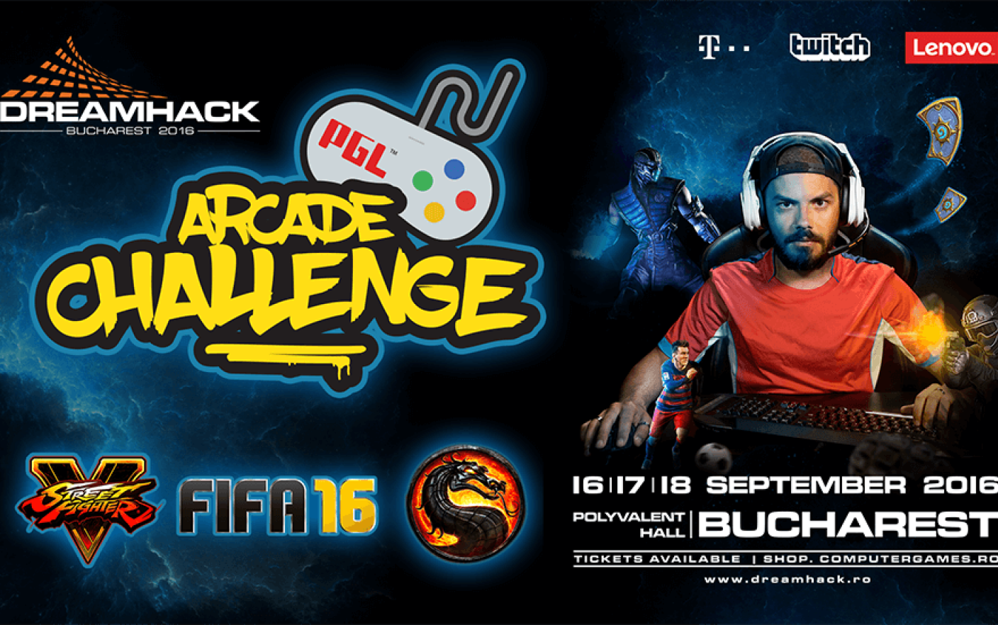 Incepe DreamHack Bucharest 2016, cel mai mai mare festival digital si gaming din Romania. Jocuri ...