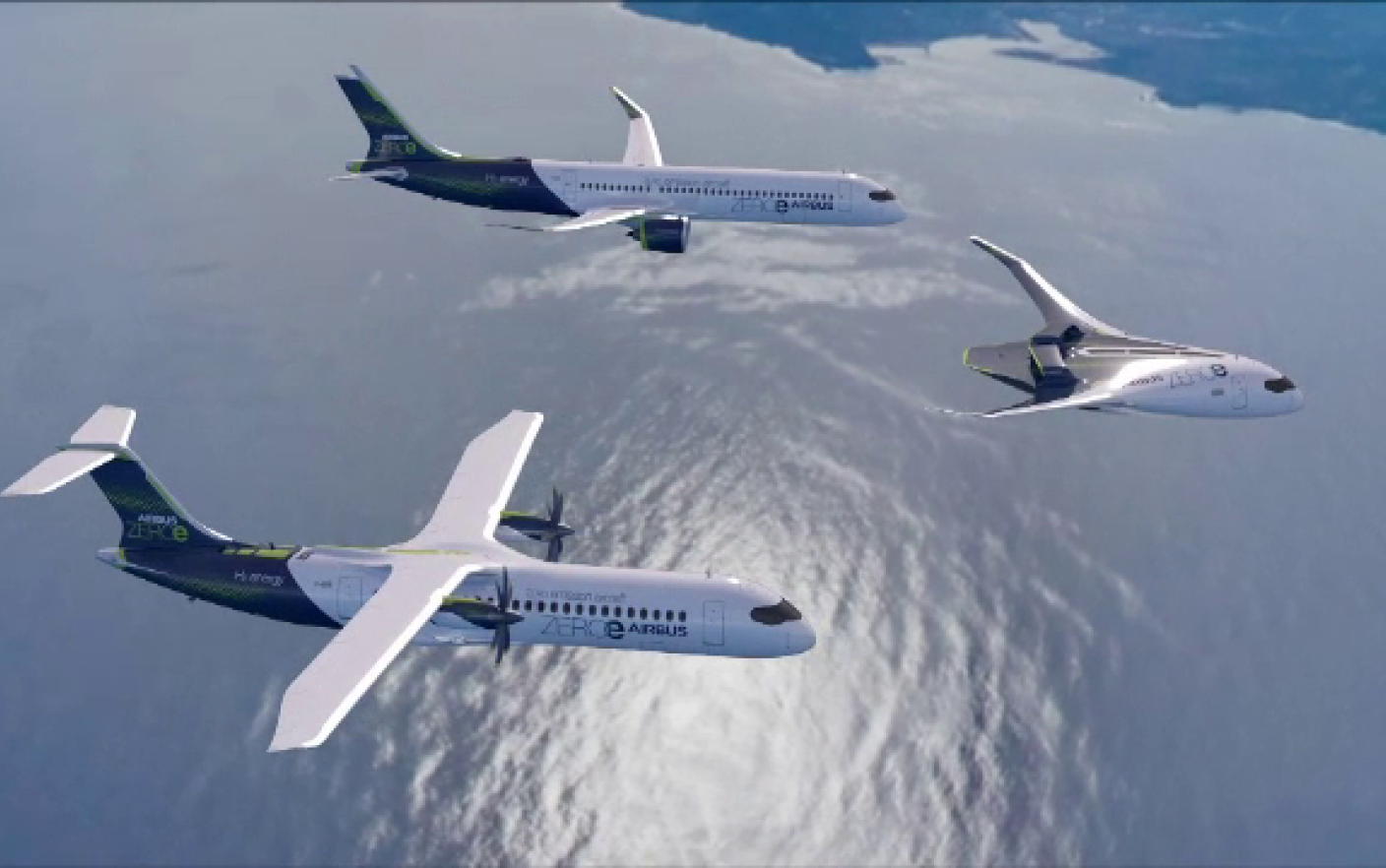 Airbus va produce avioane alimentate cu hidrogen lichid, cu emisii zero ...