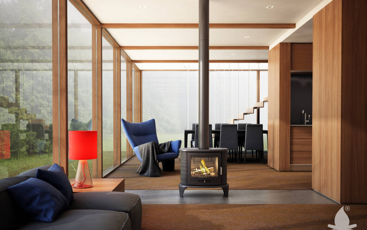 (P) Noile modele de sobe rustice reînvie farmecul vieții simple din ...