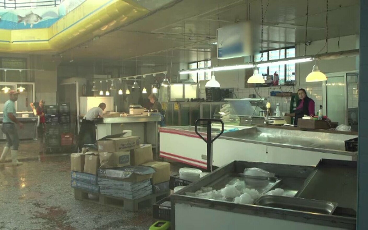 Halele Centrale din Ploiești, închise de inspectorii ANPC. Colcăiau ...