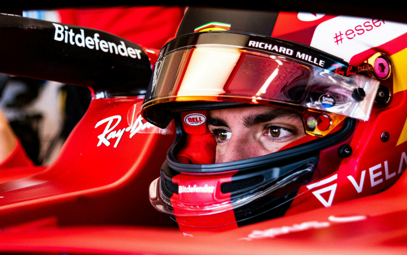 Bitdefender devine partener al Scuderia Ferrari în Formula 1. Logo-ul ...
