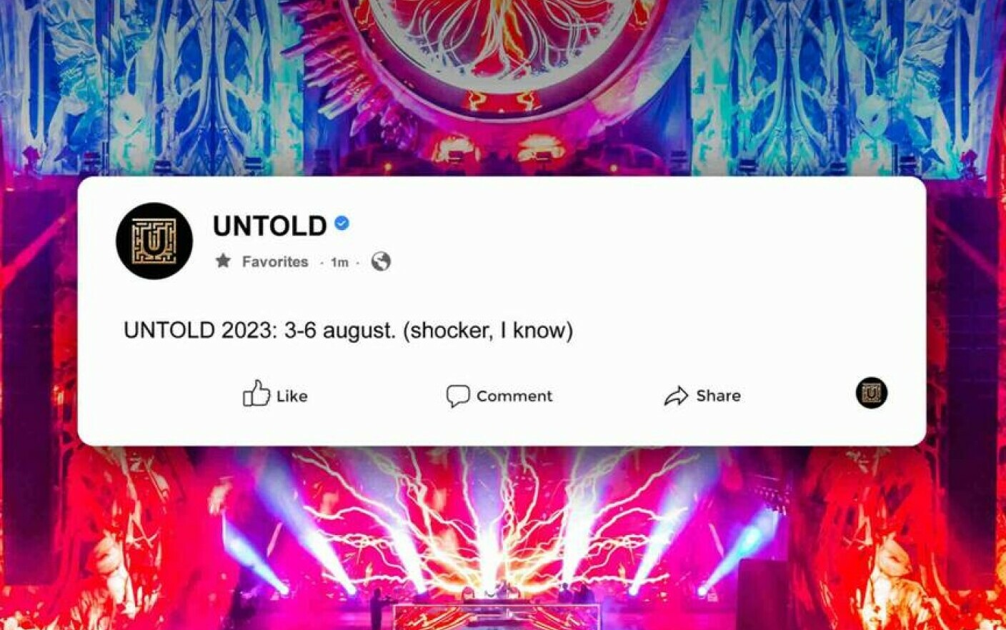 UNTOLD 2023 va avea loc pe 3-6 august. Primele abonamente vor fi puse ...