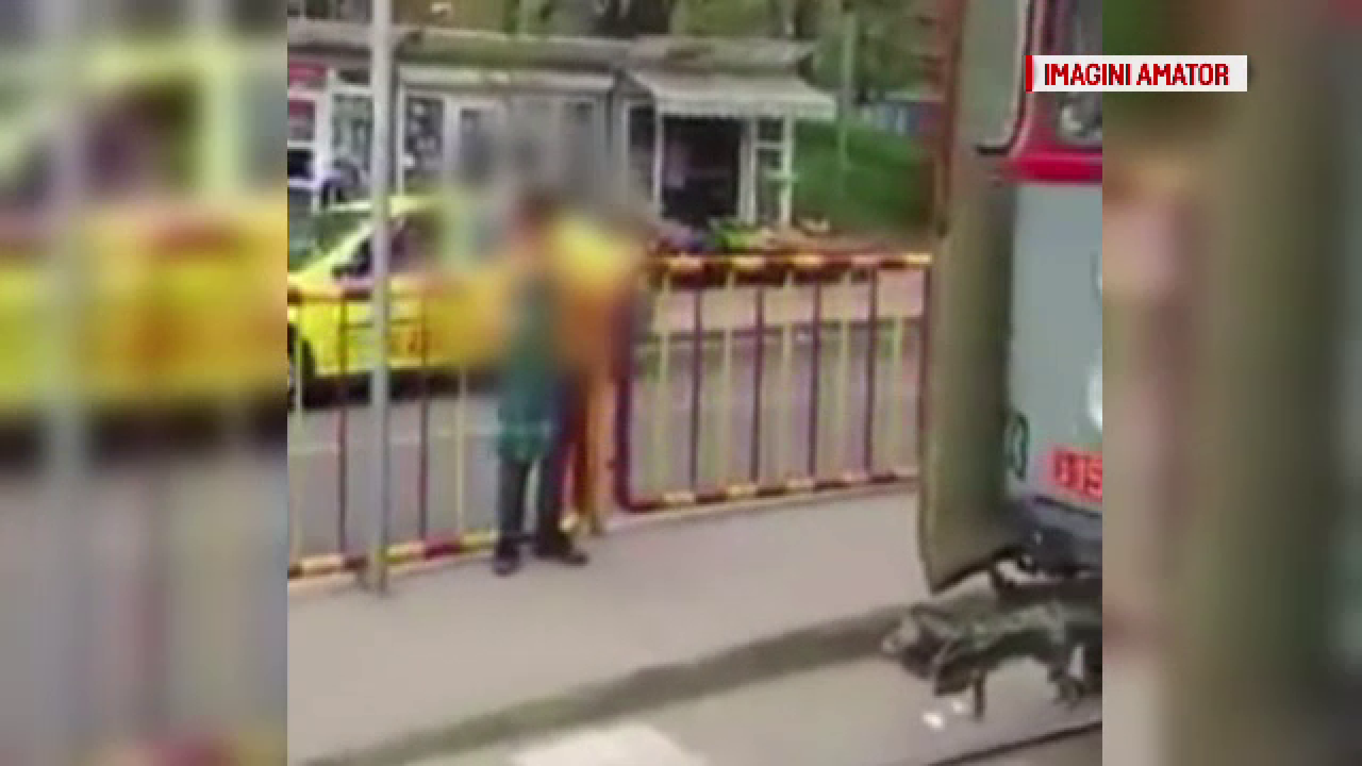 Gestul unui vatman din Iasi, furios ca un copil i-a murdarit parbrizul ...