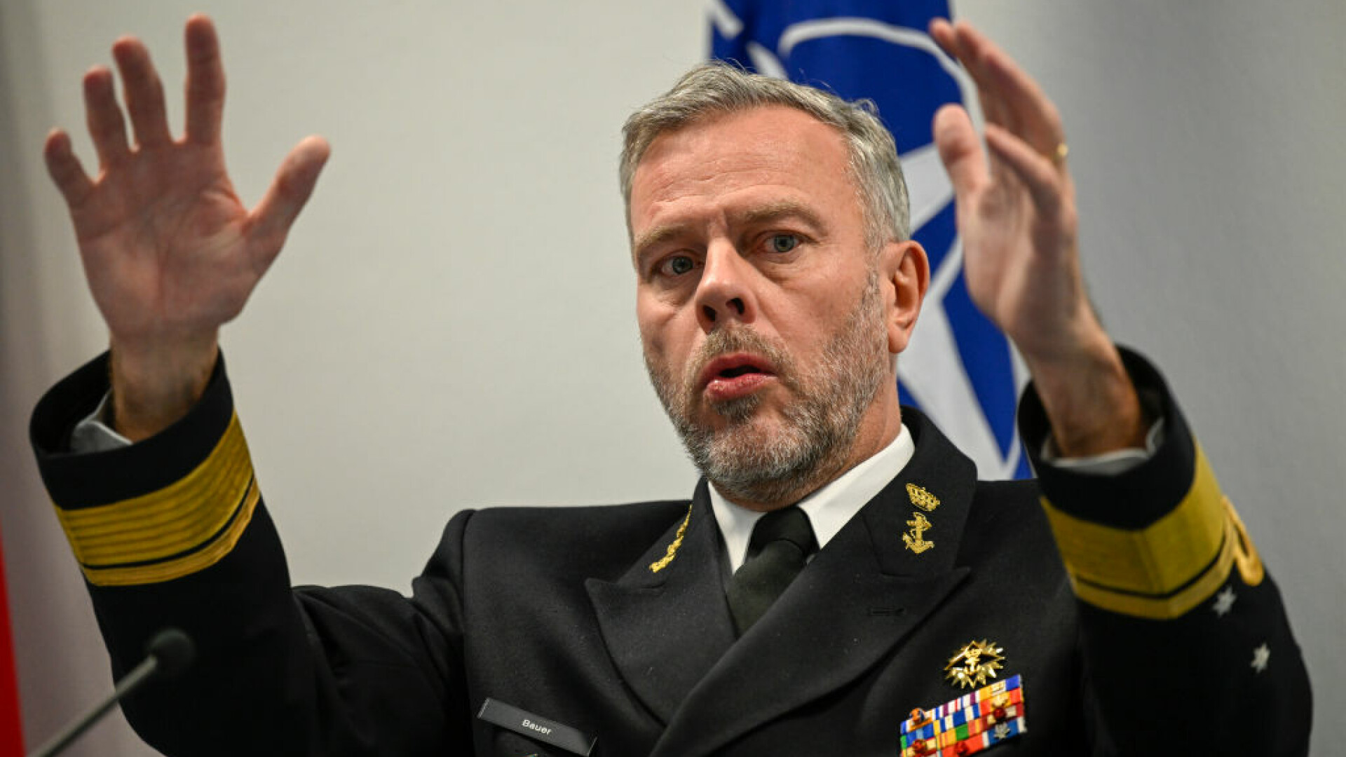 Șeful Comitetului Militar al NATO, Rob Bauer, la București: ”Am ...