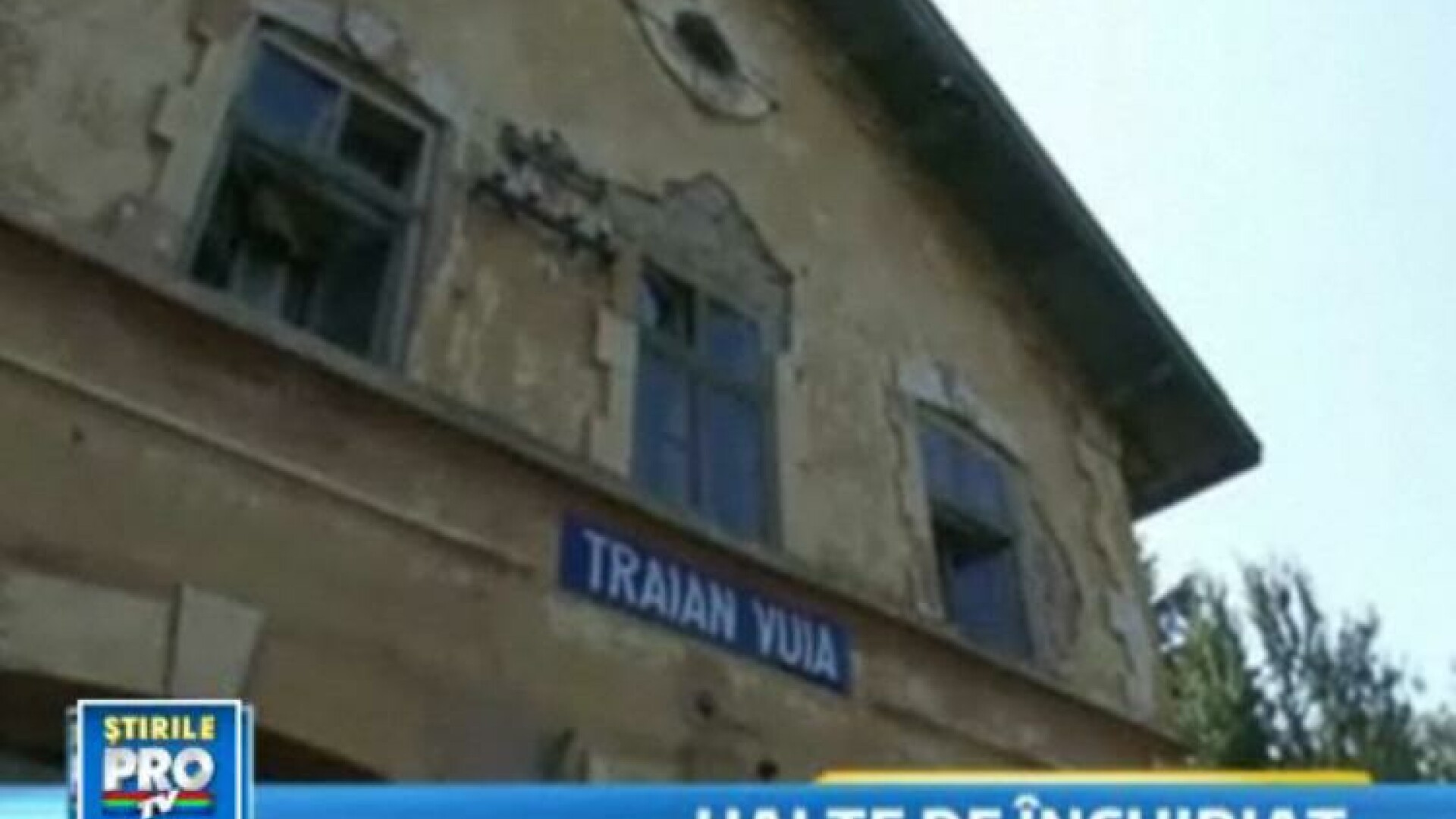 Statii desfiintate scoase la inchiriat. Cum arata o halta pe care CFR ...