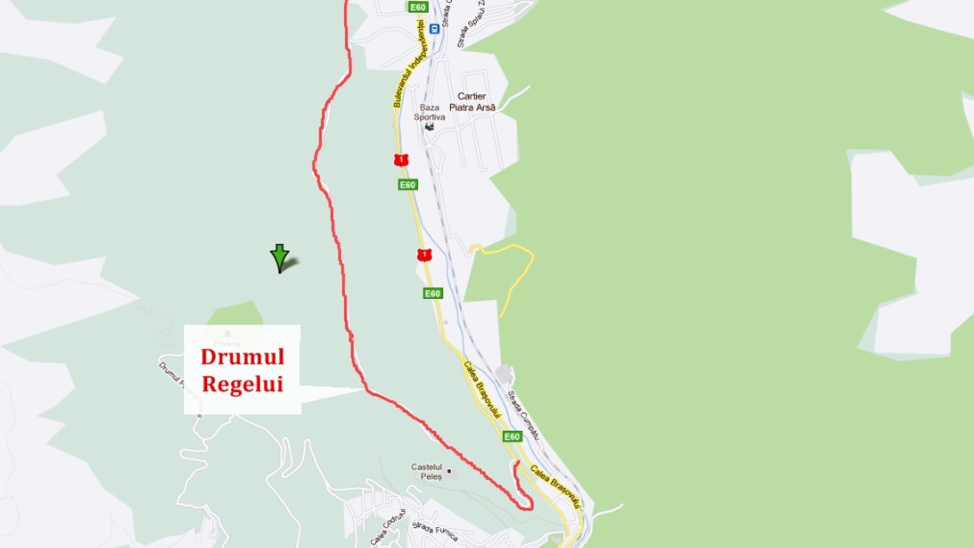 HARTA. Drumul Regelui, alternativa la DN1, va desfiinta aglomeratia ...