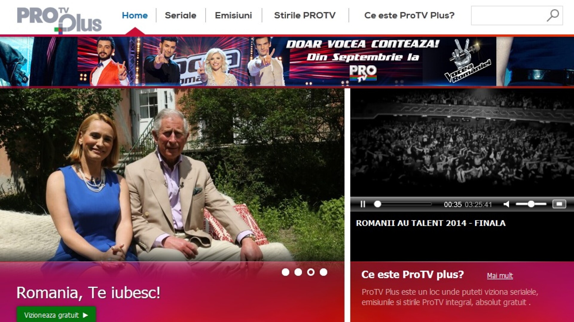 ProTV a lansat protvplus.ro, o noua platforma video, unde poti vedea ...