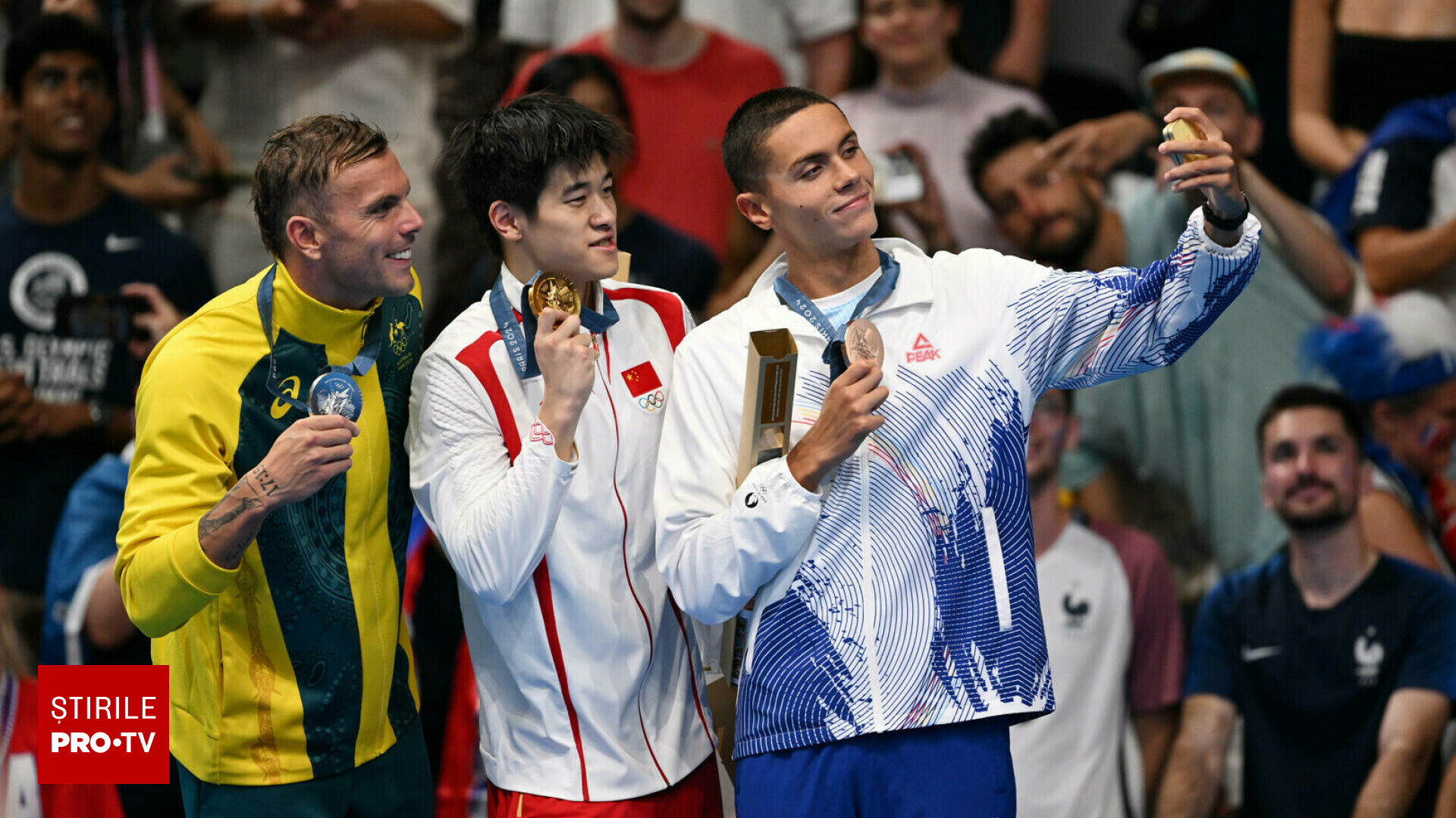 David Popovici a câștigat bronzul la 100 m liber, la Jocurile Olimpice ...