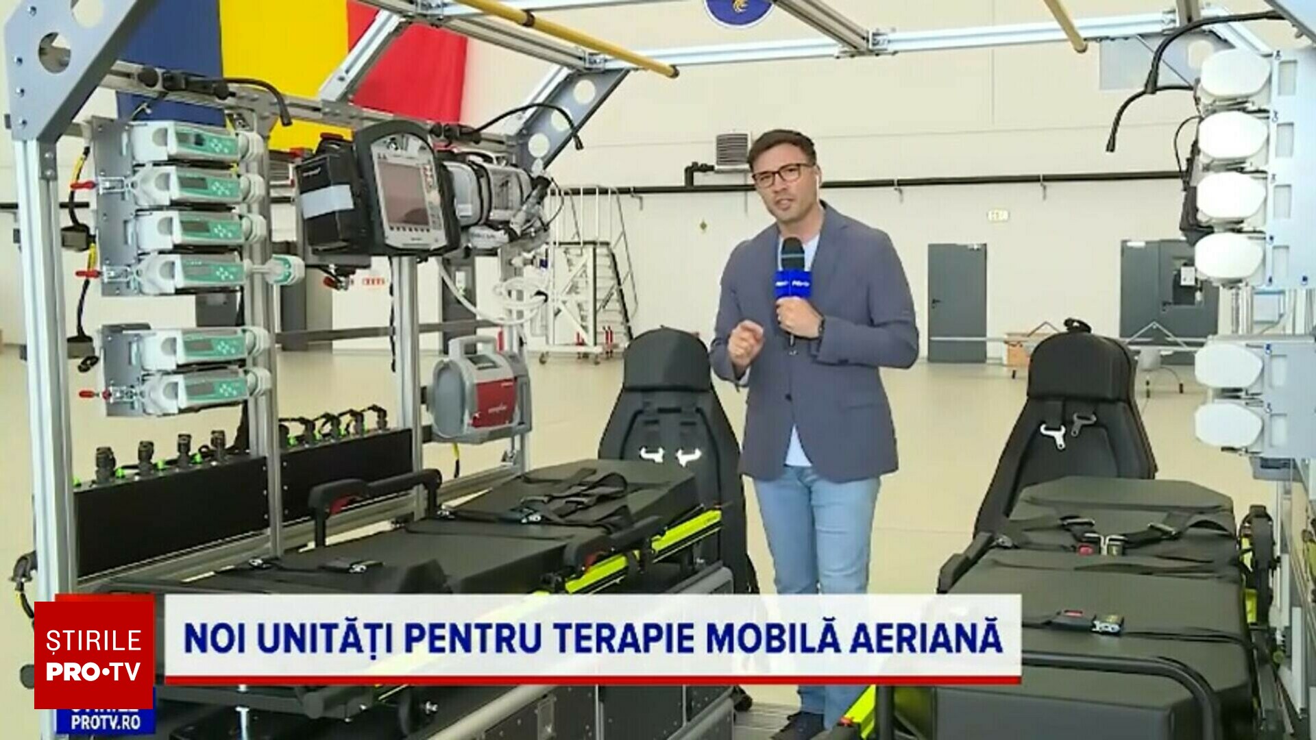 România a inaugurat două unități de terapie mobilă aeriană. Modulele ...