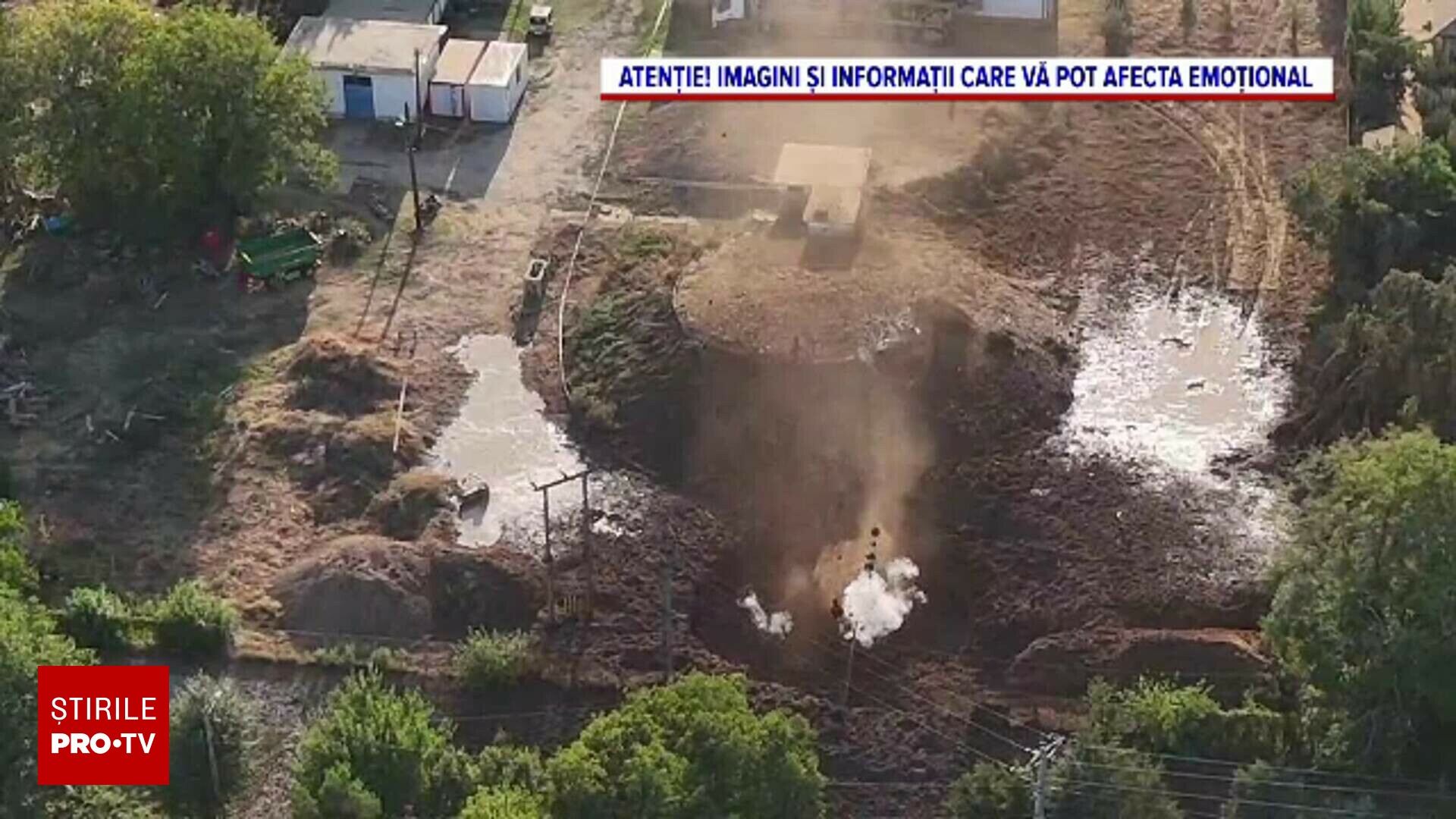 Explozia de gaze de la Amara. Situația este sub control, incendiul a fost stins. ”Când am ieșit ...