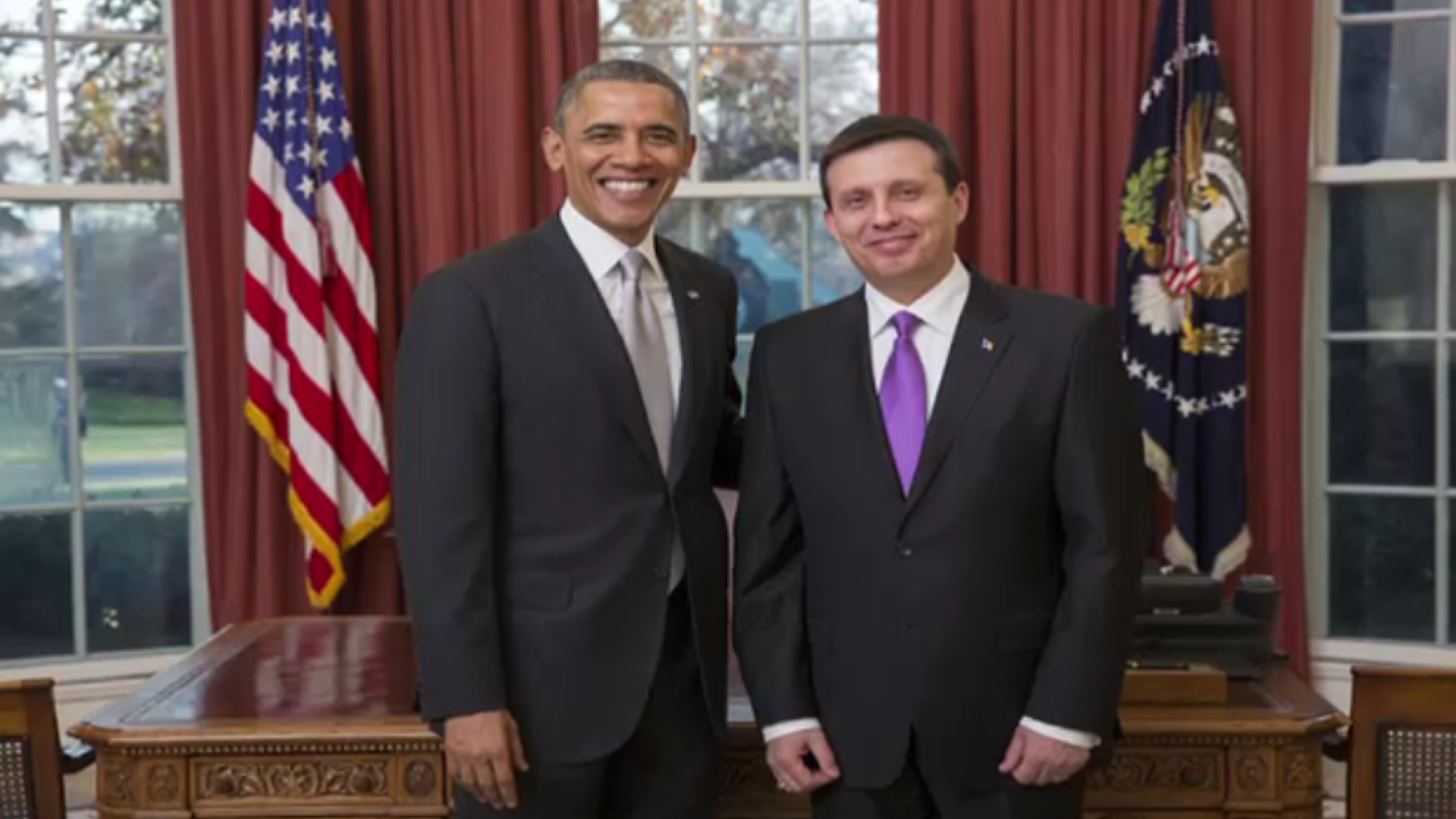 Noul ambasador al Romaniei in SUA, Iulian Buga, s-a intalnit cu presedintele Barack Obama ...