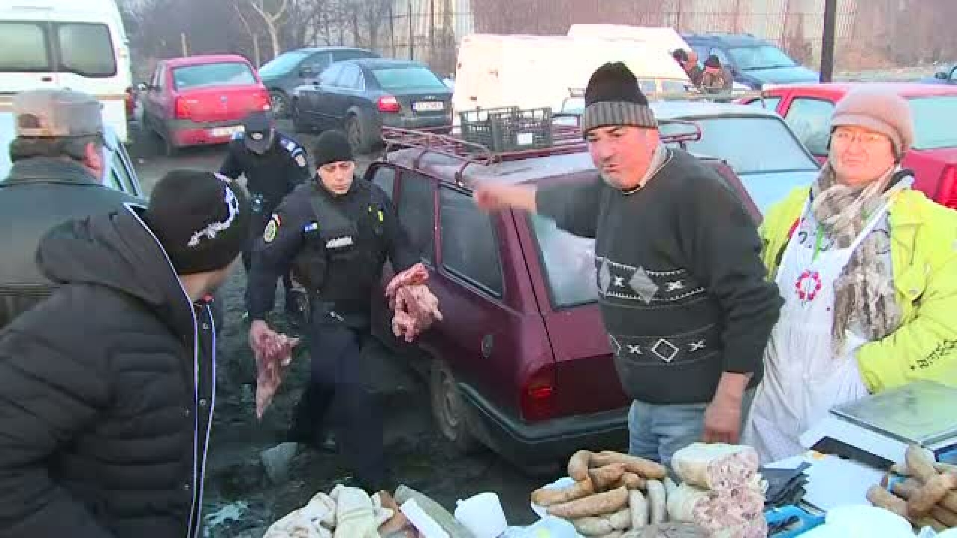 Circul care a urmat dupa ce inspectorii au "vizitat" un targ ilegal de ...