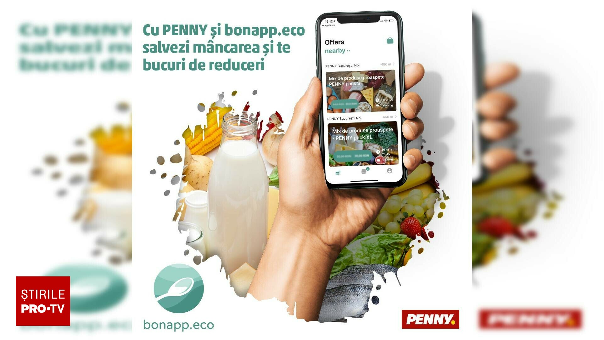 (P) Cum reducem risipa alimentară - Parteneriat PENNY cu Bonapp pentru un consum responsabil ...