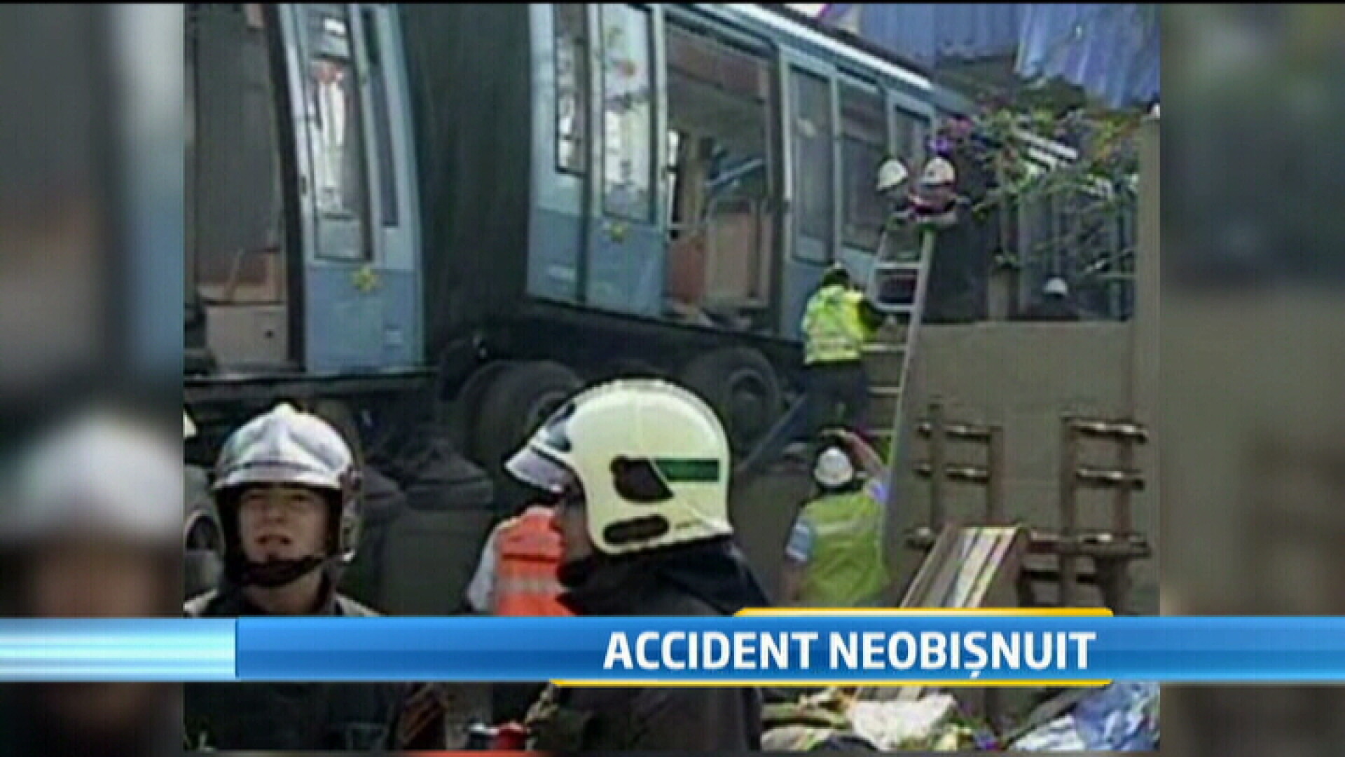 Accident neobisnuit in Chile. Un metrou scapat de sub control a intrat ...
