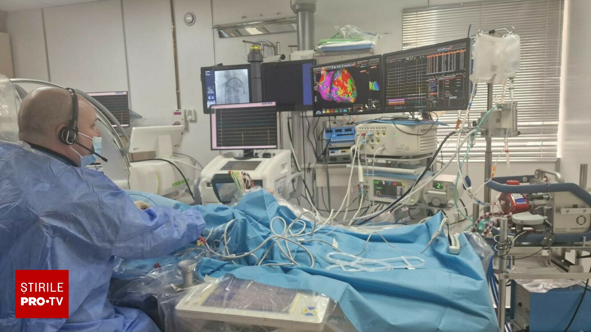 Premieră medicală în România. Un bărbat cu infarct miocardic a fost ...