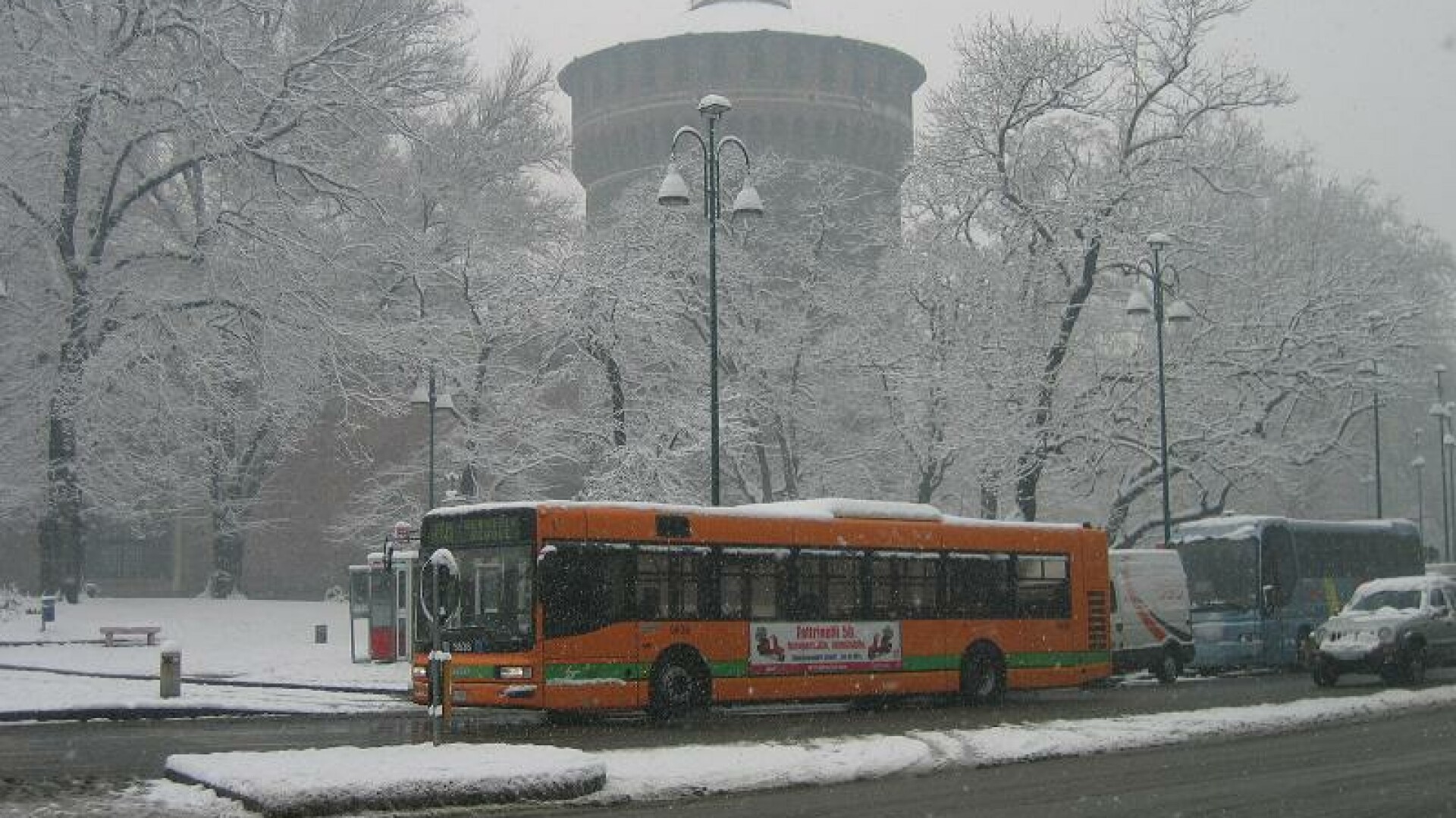 Cod rosu in Italia din cauza zapezii! - Știrile ProTV