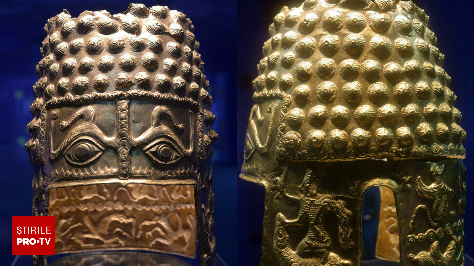 Coiful de aur de la Coțofenești și brățările dacice furate din Muzeul ...